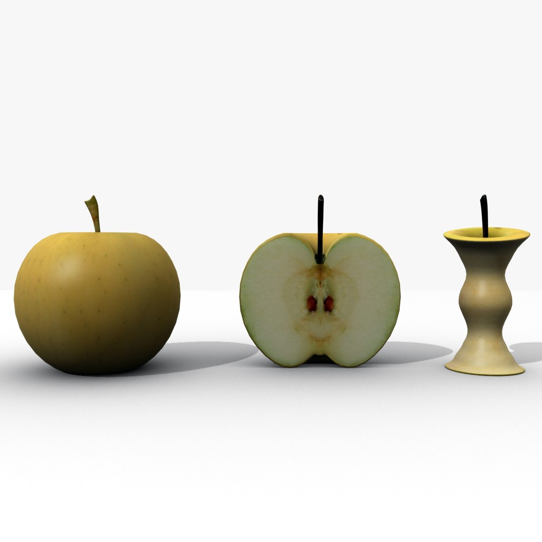 Apple Core 3d Max