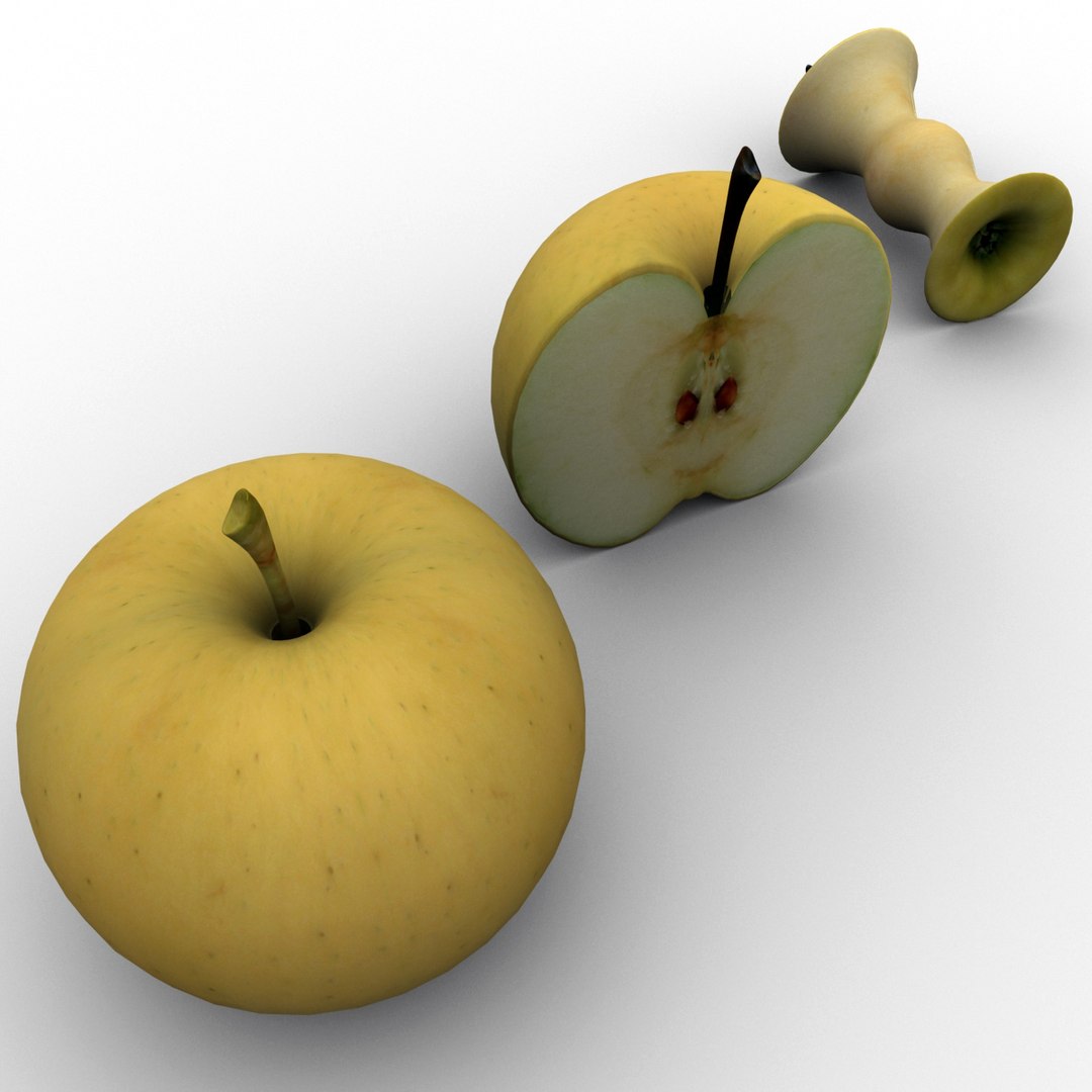 Apple Core 3d Max
