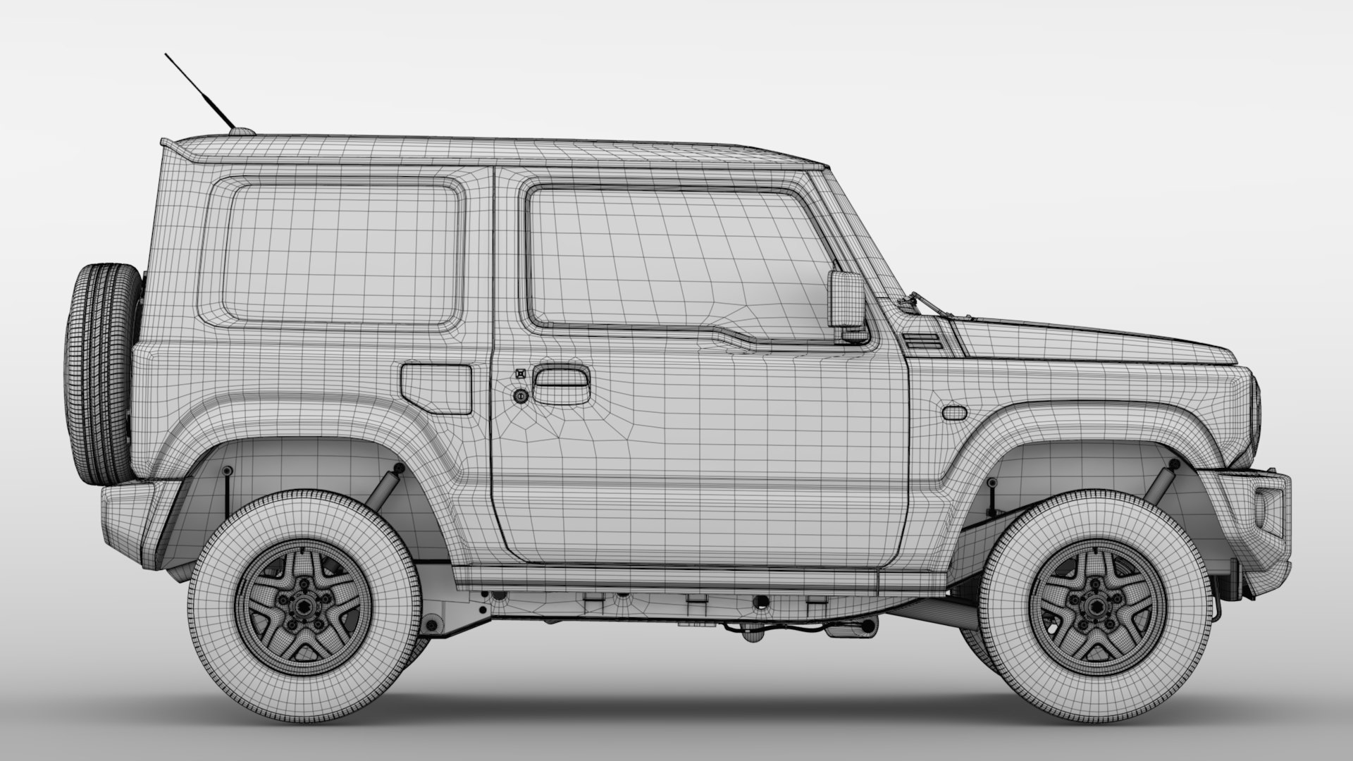 Suzuki Jimny Xl 2019 3D Model - TurboSquid 1375175