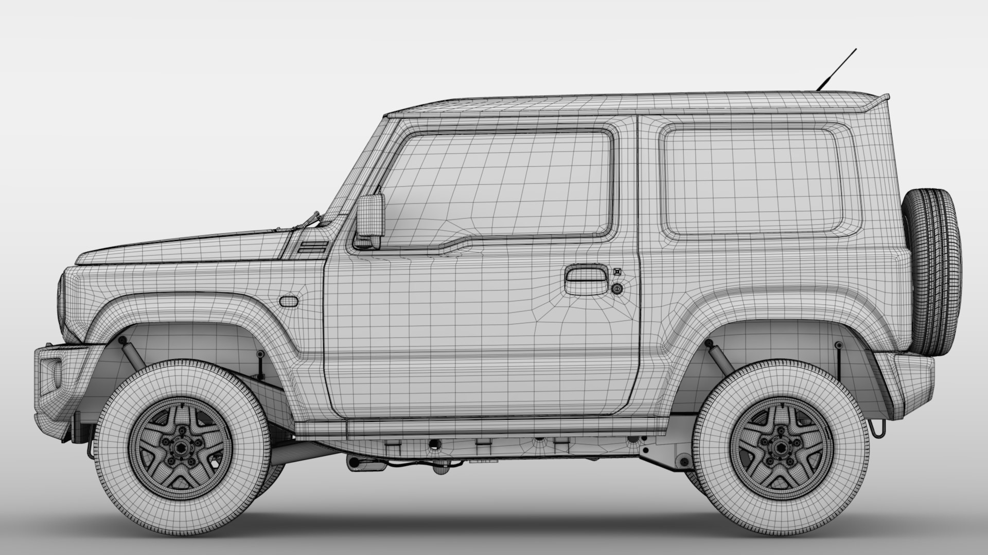 Suzuki jimny xl 2019 3D model - TurboSquid 1375175