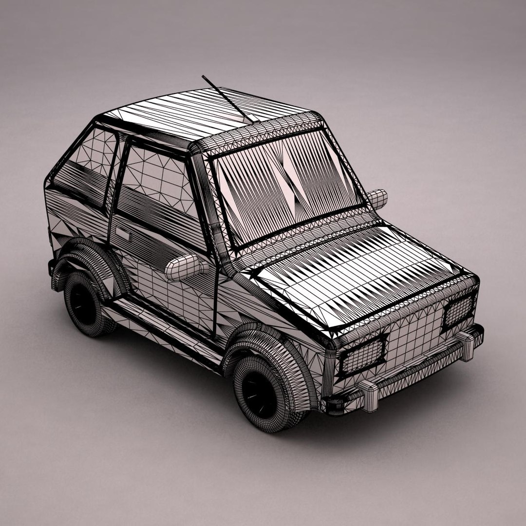 3D Small Car Model - TurboSquid 1334795