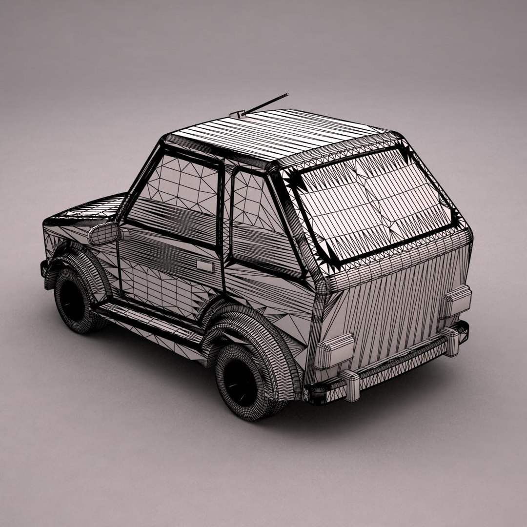 3D Small Car Model - TurboSquid 1334795