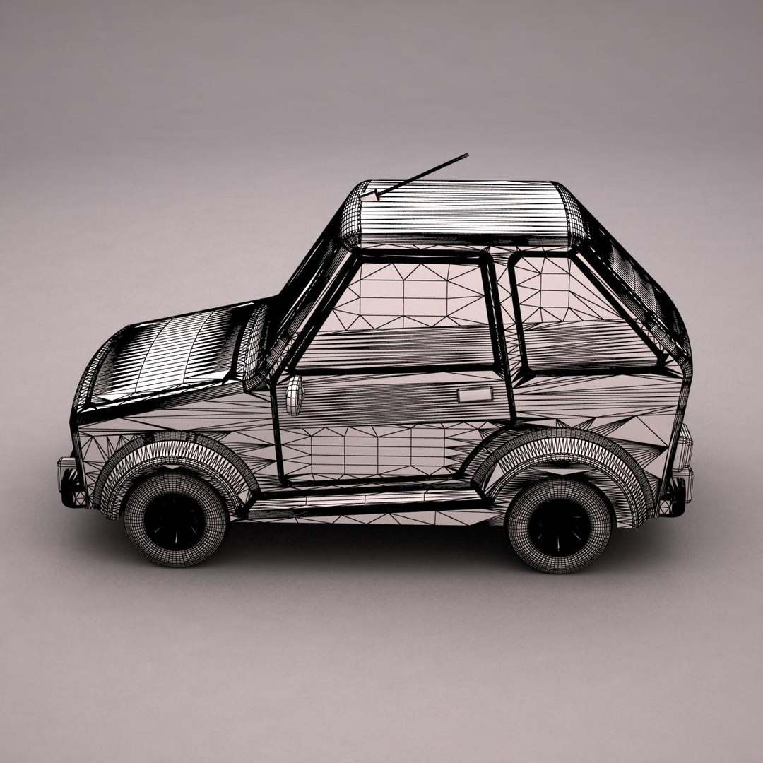 3D Small Car Model - TurboSquid 1334795