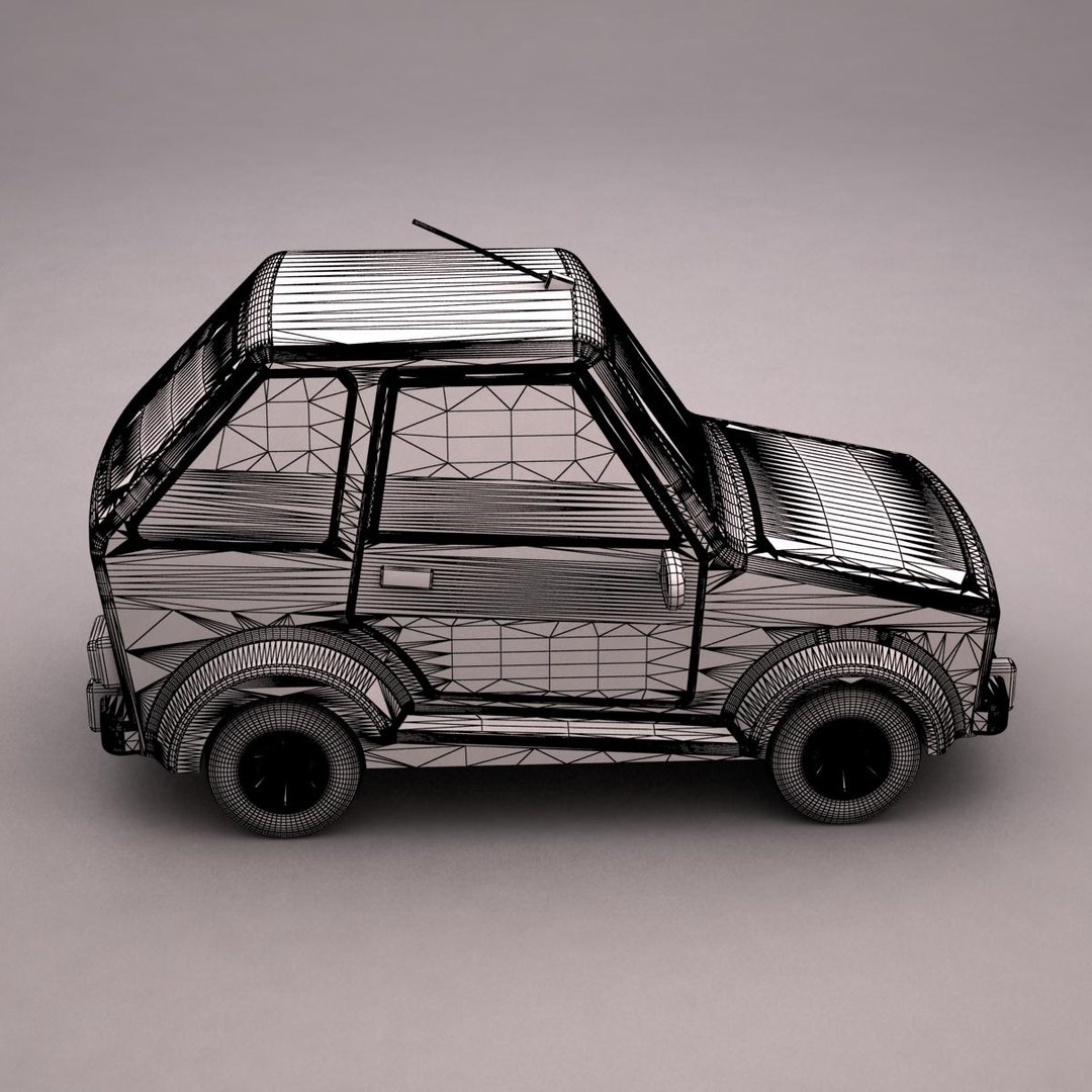 3D Small Car Model - TurboSquid 1334795