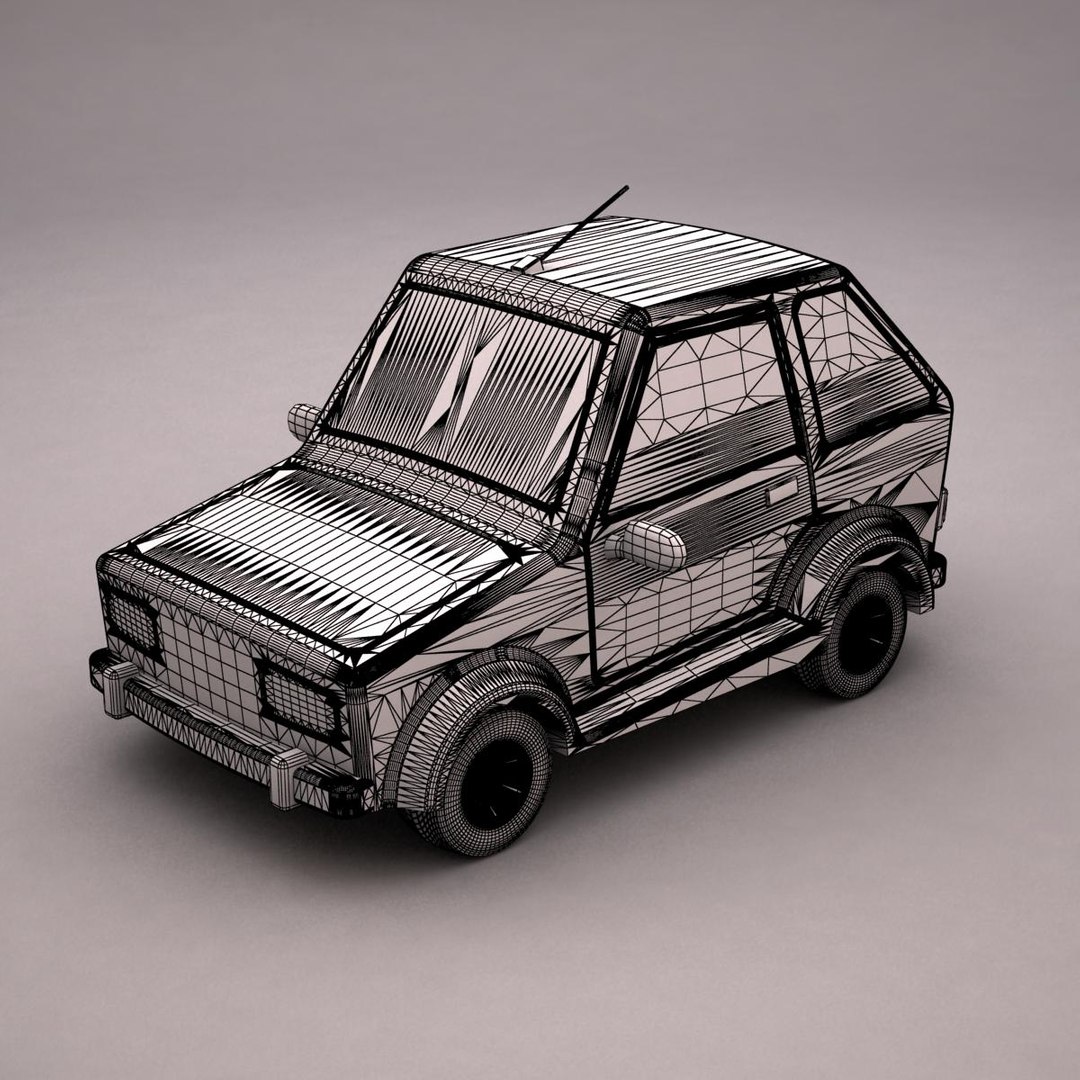 3D Small Car Model - TurboSquid 1334795
