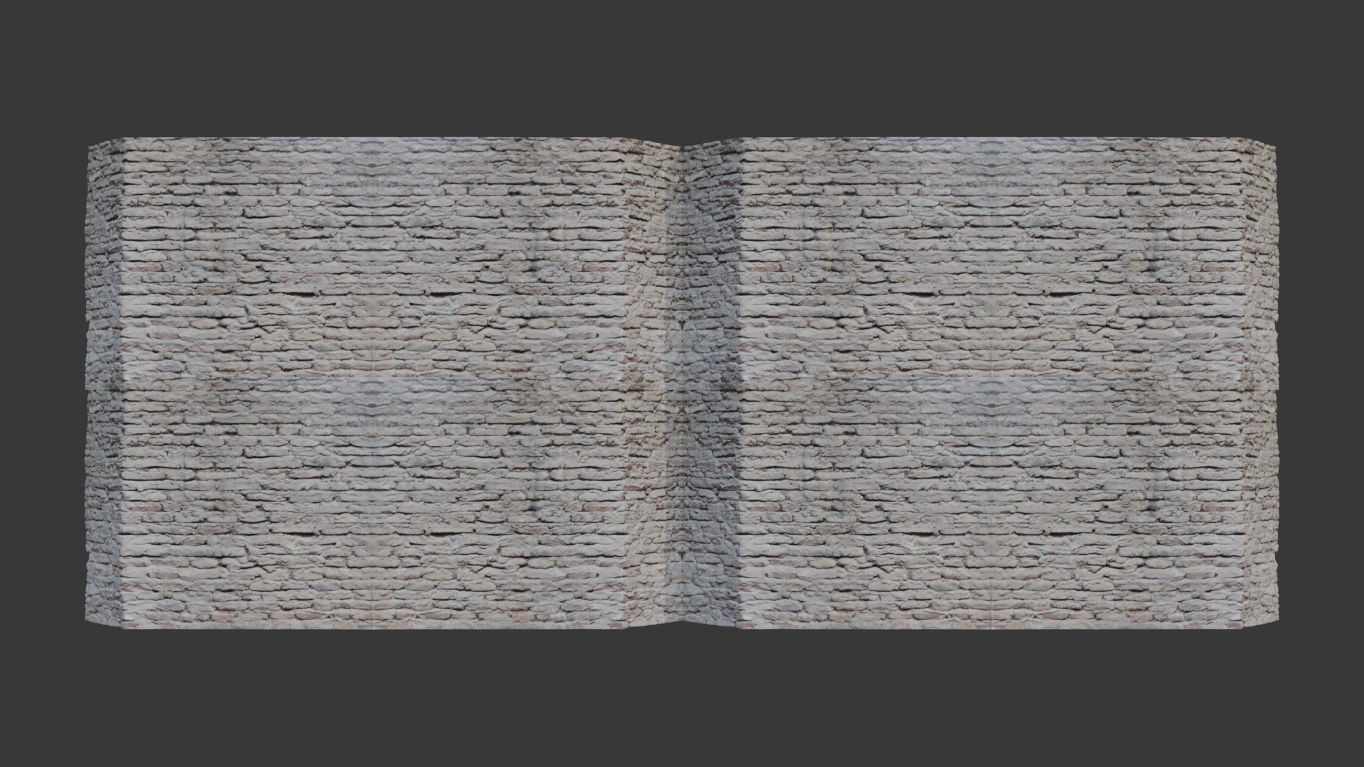 3D Model Stacked Stone Wall Scan - TurboSquid 2386416