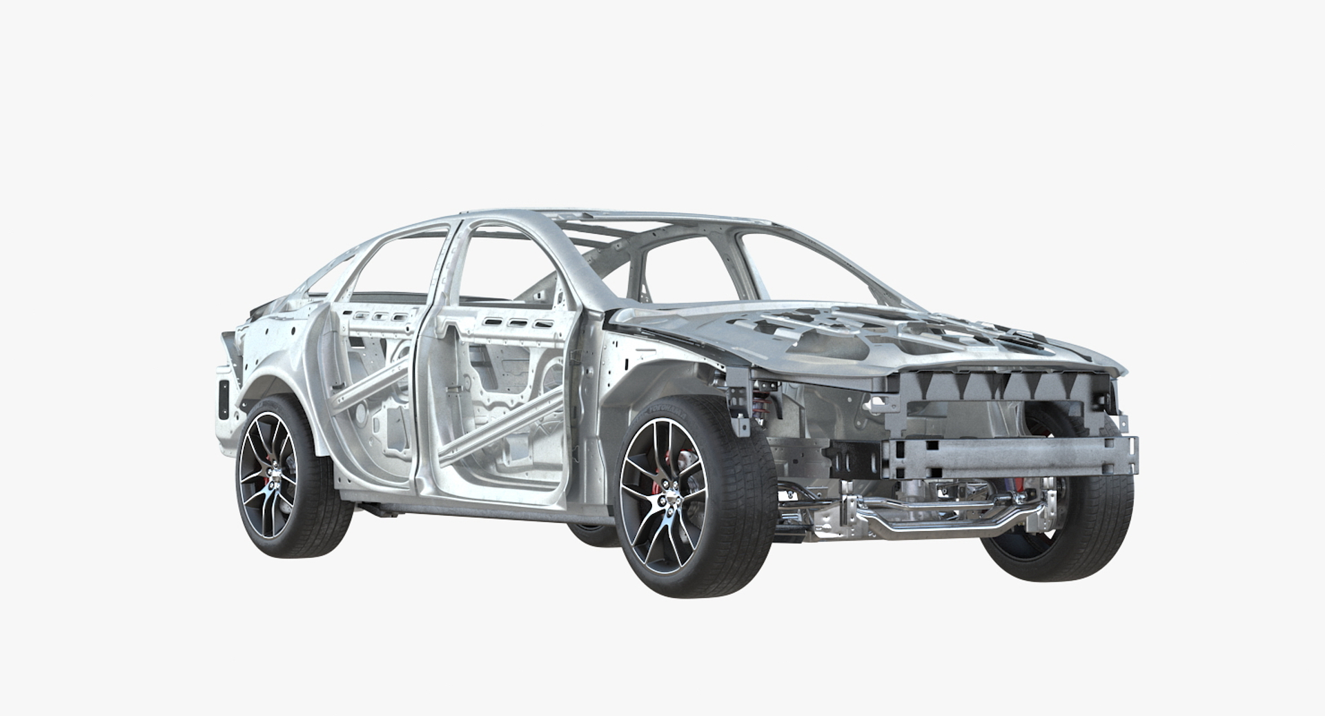 Suv Sedan Frames Chassis Car Model - TurboSquid 1213436