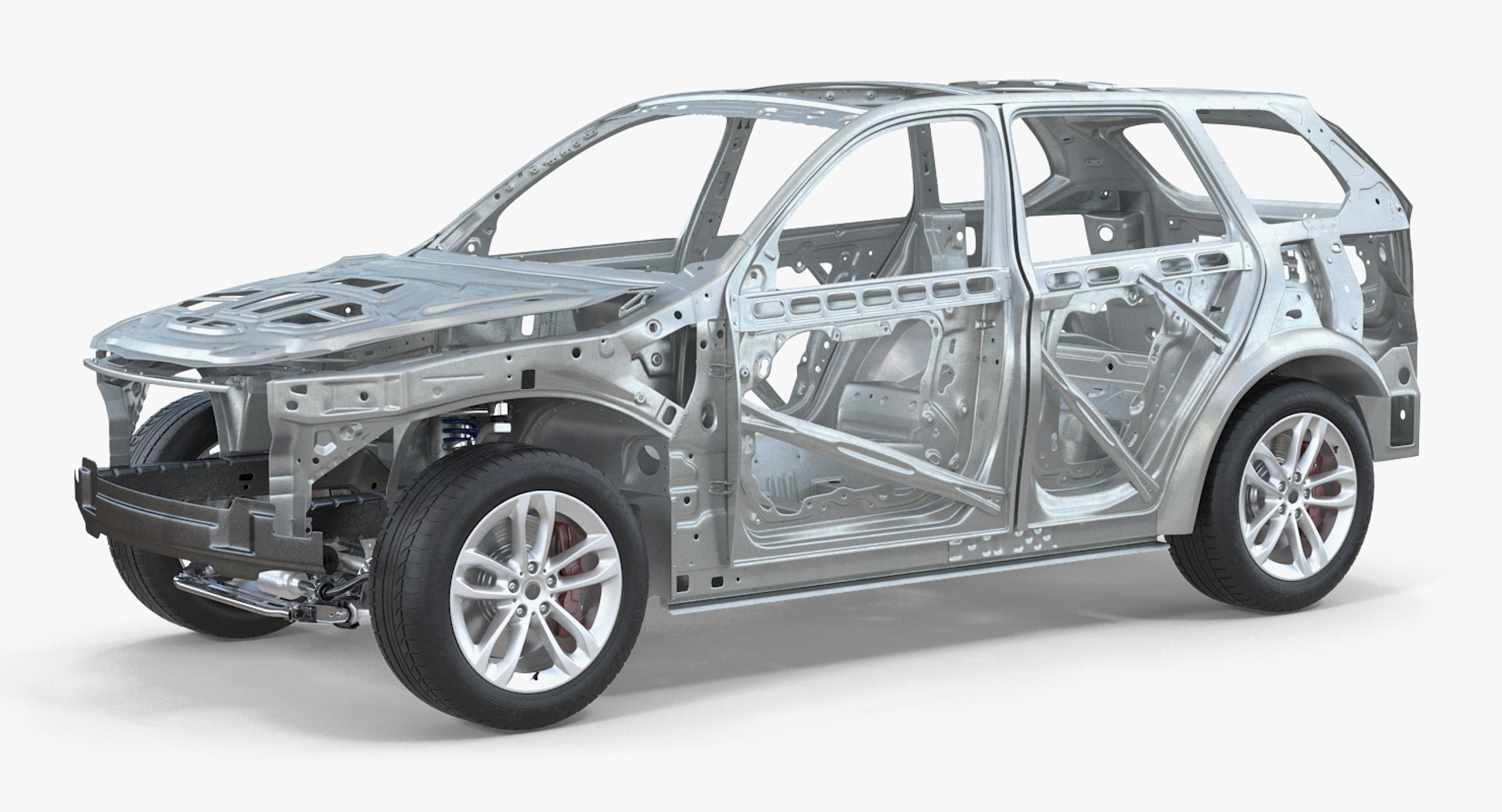 Suv Sedan Frames Chassis Car Model - TurboSquid 1213436