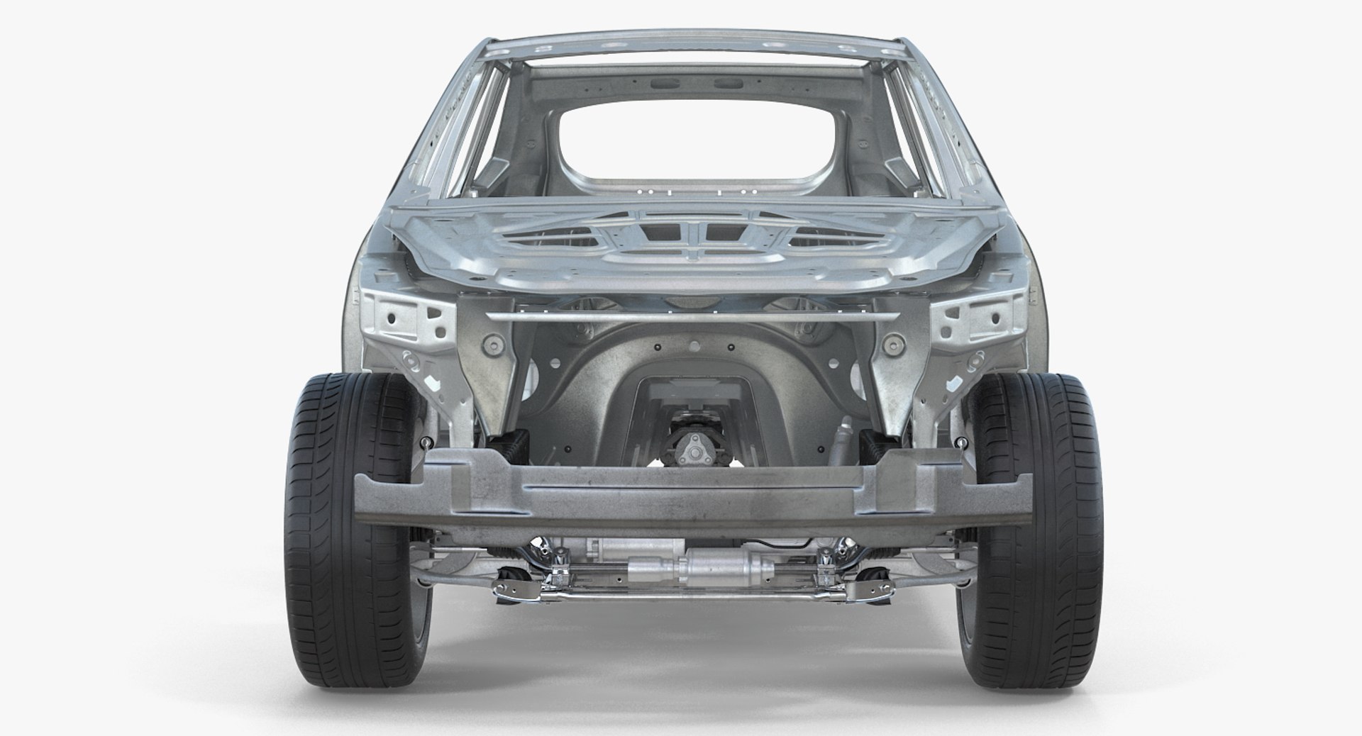 Suv sedan frames chassis car model - TurboSquid 1213436