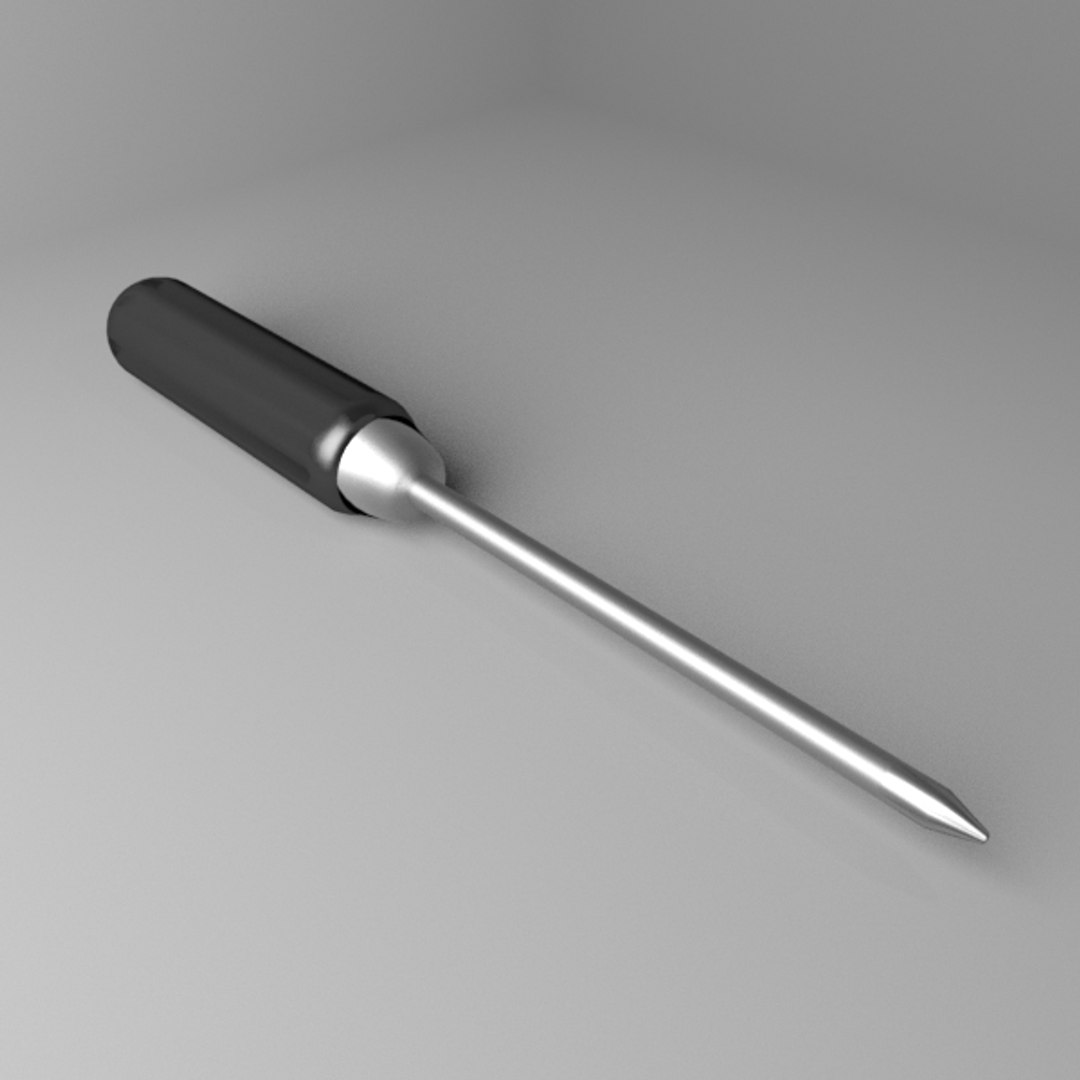 Screw driver cross tip 3D model - TurboSquid 1591962