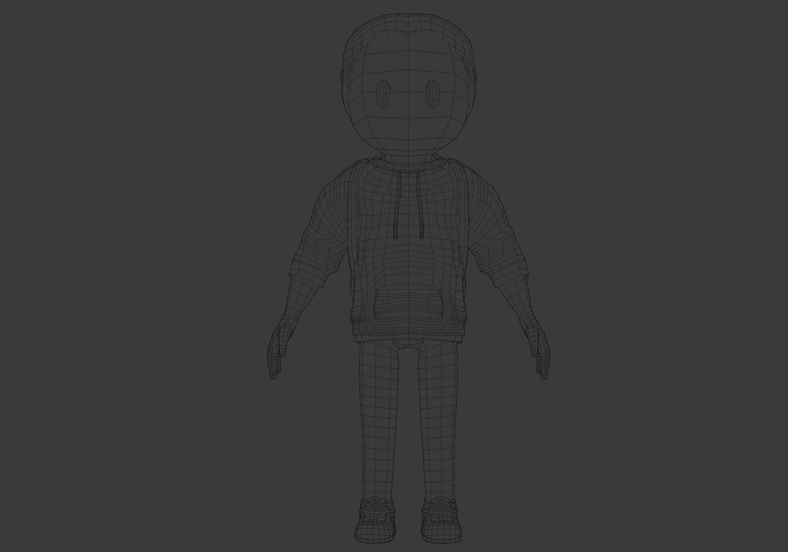 Cartoon Student Boy 3D Model - TurboSquid 1929921