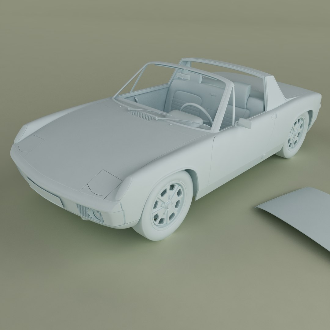 1969 Porsche 3D - TurboSquid 1327985
