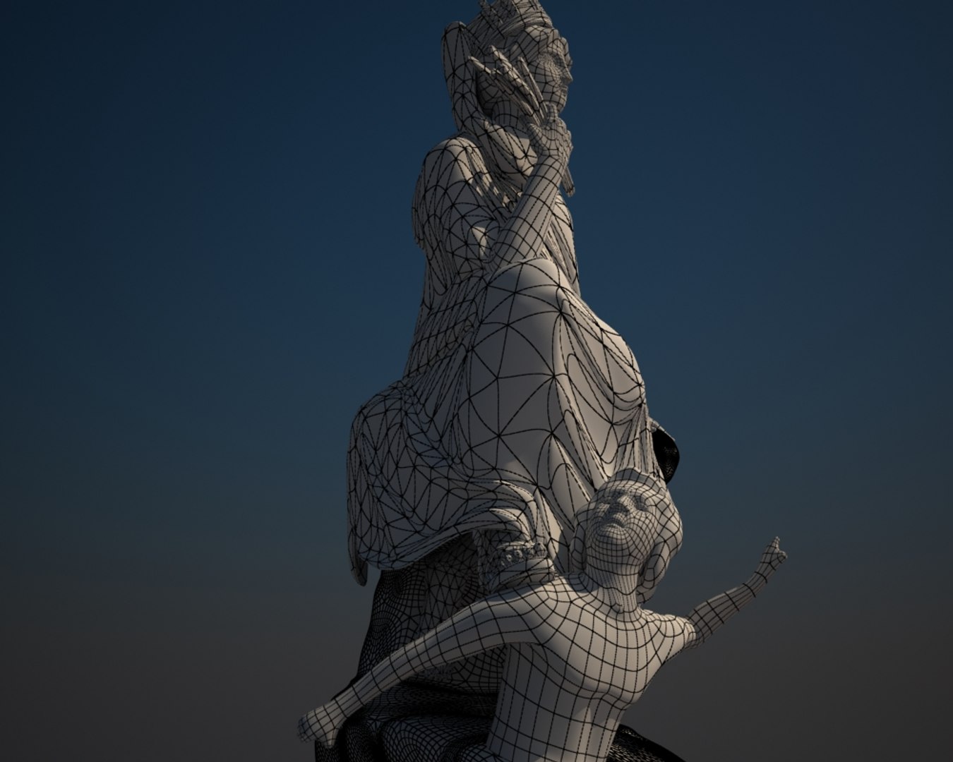 Greek Goddess 3d Model