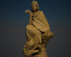 3d statue idrimi