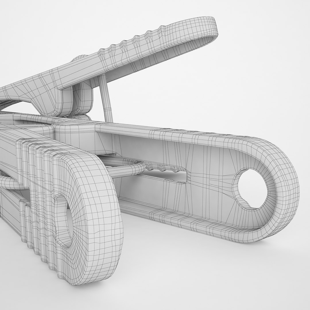 3D Plastic Clothespin Clothes - TurboSquid 1357319