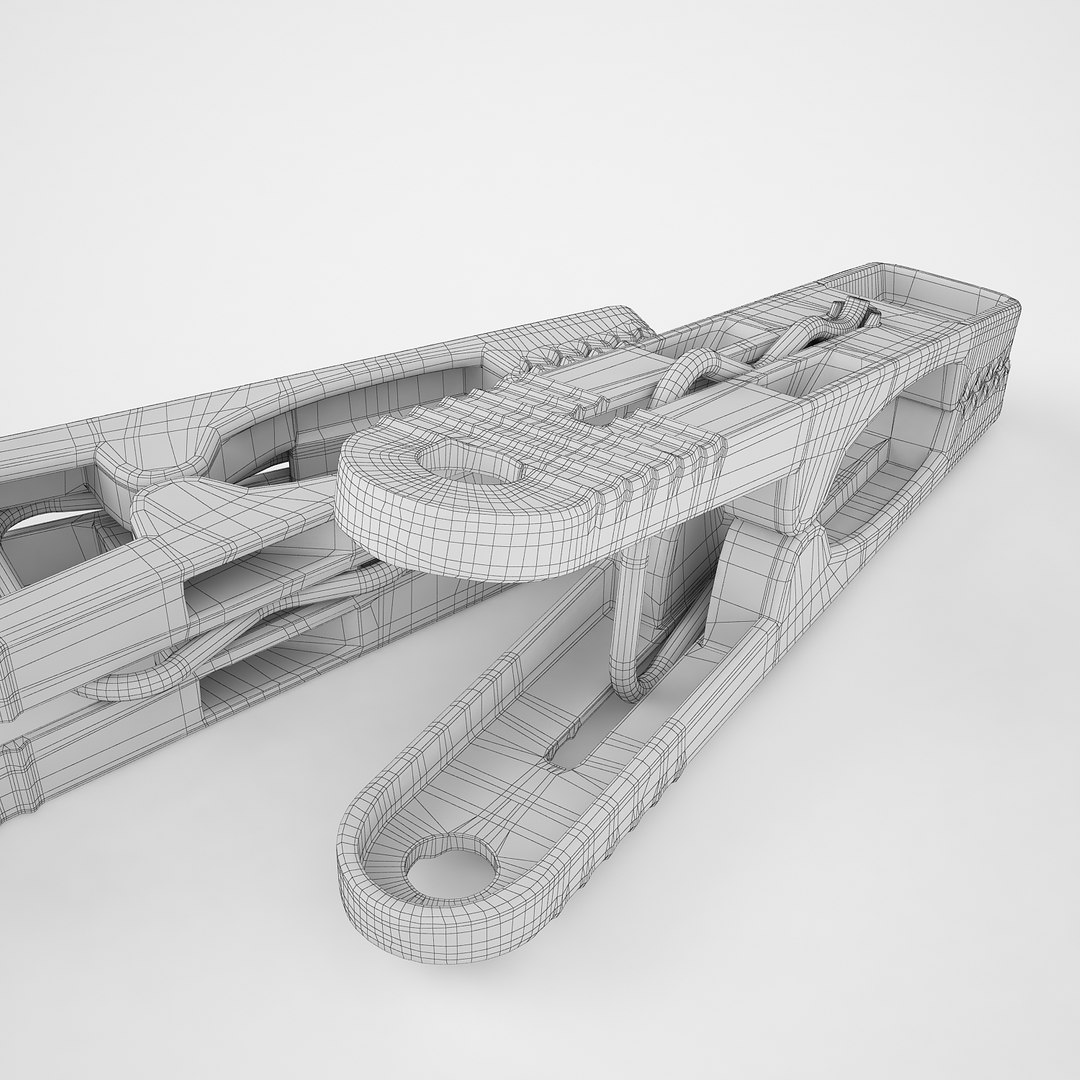 3D Plastic Clothespin Clothes - TurboSquid 1357319