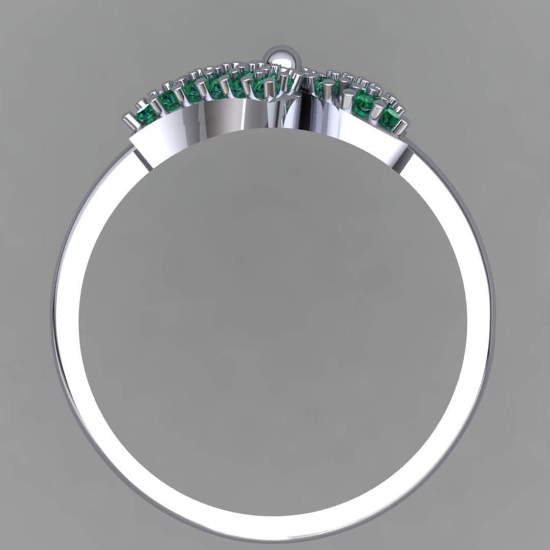 Designer Ring 3d Model