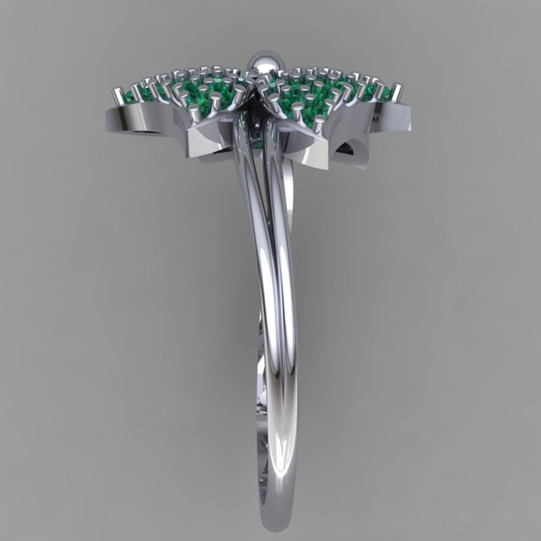Designer Ring 3d Model