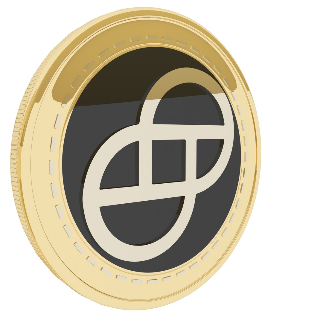 Gemini Dollar Cryptocurrency Gold Coin Model - TurboSquid 1856528