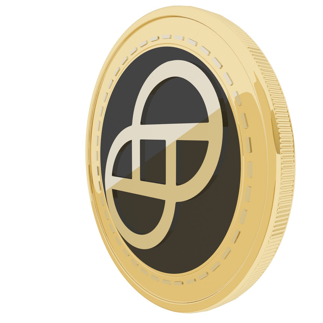 Gemini Dollar Cryptocurrency Gold Coin Model - TurboSquid 1856528