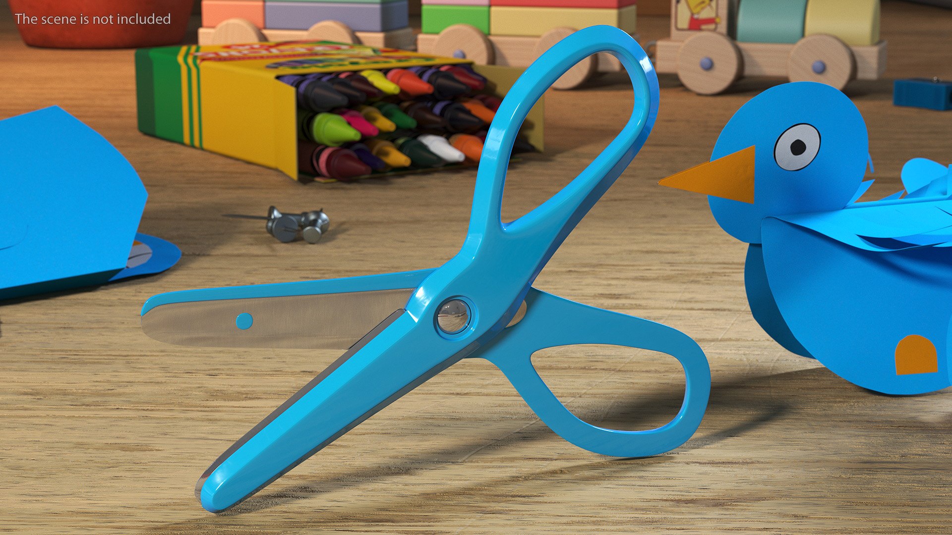 Kids Safety Scissors 3D Model - TurboSquid 2172256