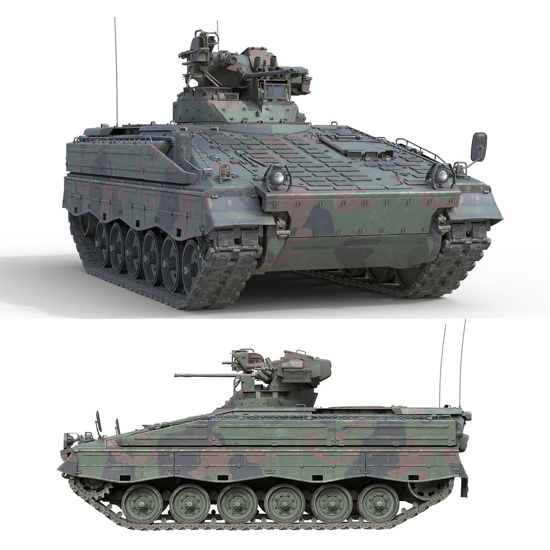 Marder 1A3 Infantry Fighting Vehicle 3D Model - TurboSquid 2342318