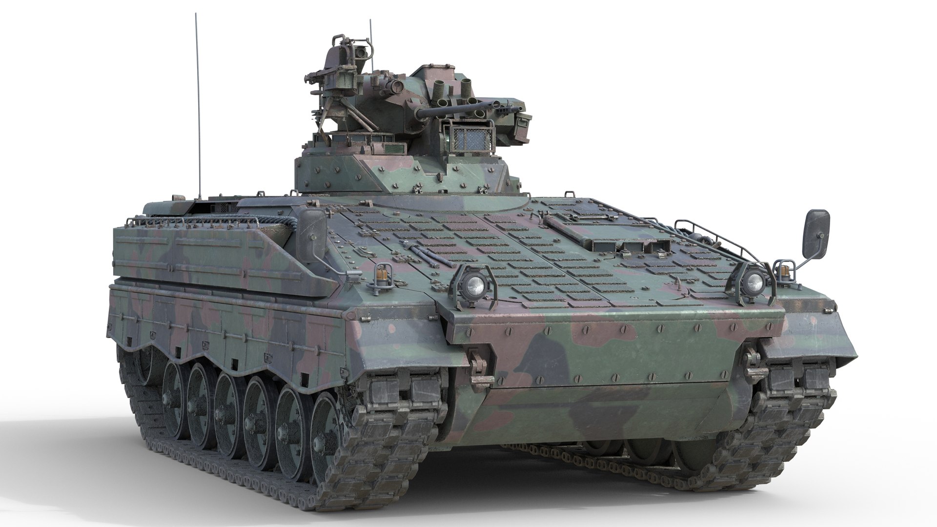 Marder 1A3 Infantry Fighting Vehicle 3D Model - TurboSquid 2342318