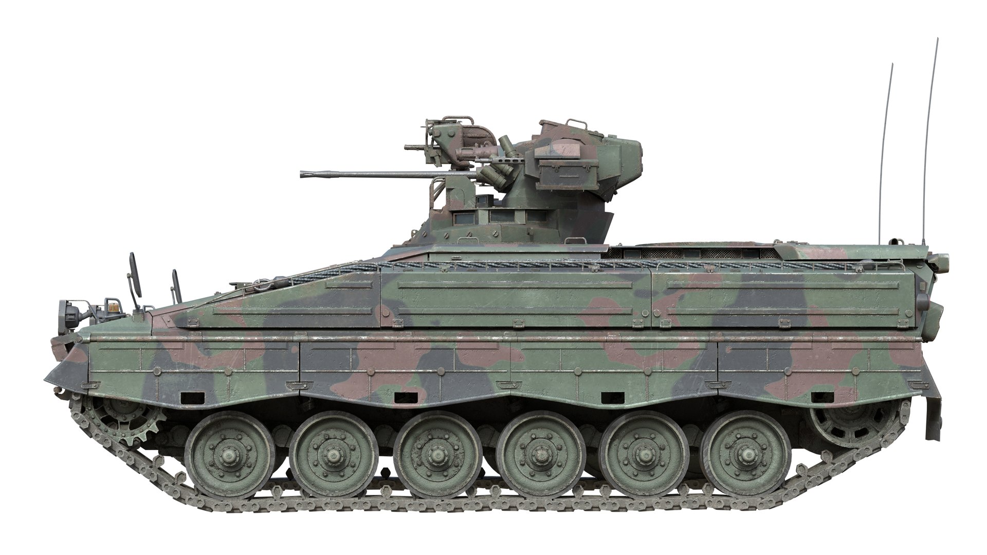 Marder 1A3 Infantry Fighting Vehicle 3D Model - TurboSquid 2342318