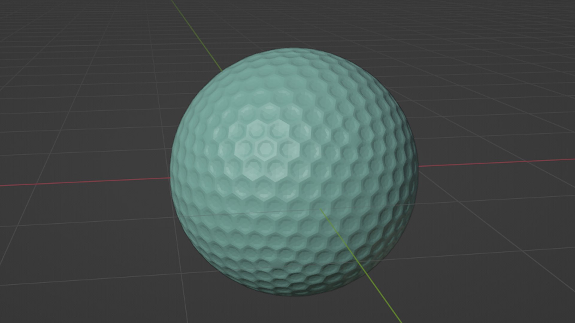 3D Model Simple Golf Ball - TurboSquid 2379744