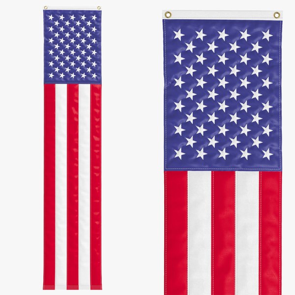 Pulldown der amerikanischen Flagge 3D-Modell - TurboSquid 2131914