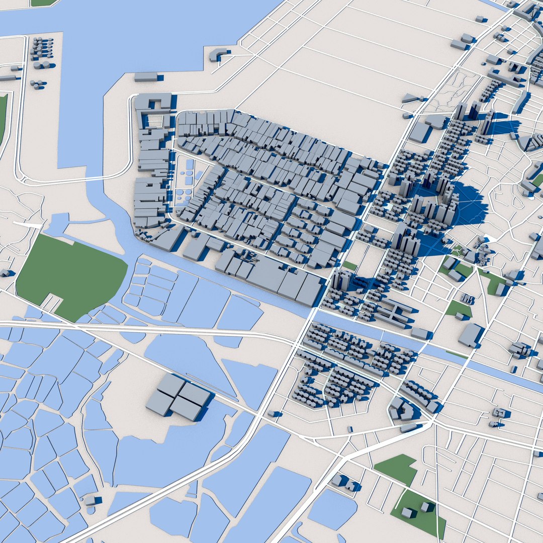 Tainan City Taiwan 3D Model - TurboSquid 2410066