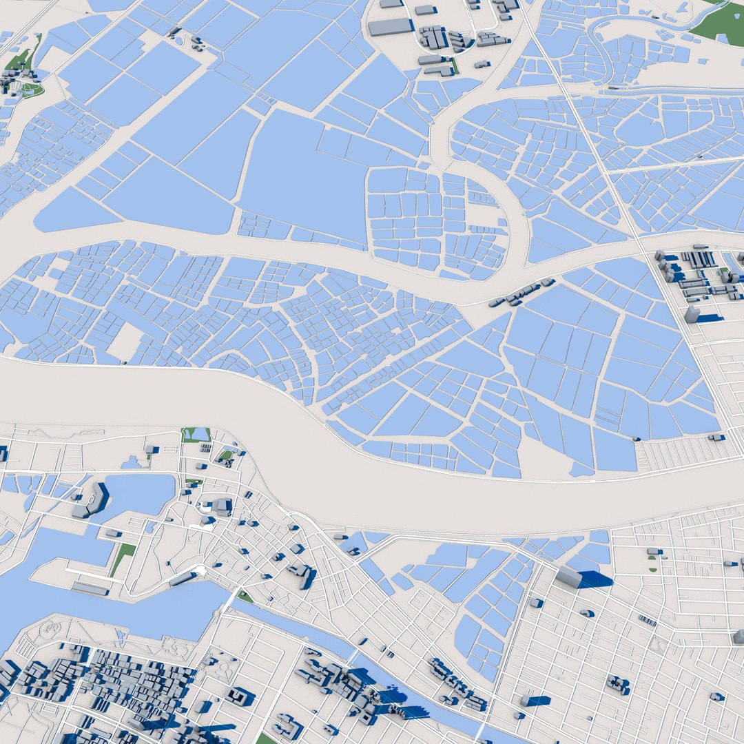 Tainan City Taiwan 3D Model - TurboSquid 2410066