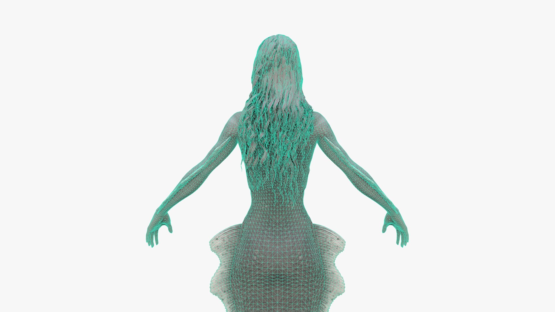 3D Mermaid Model - TurboSquid 1840791
