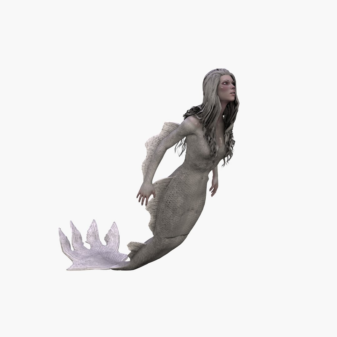 3D Mermaid model - TurboSquid 1840791