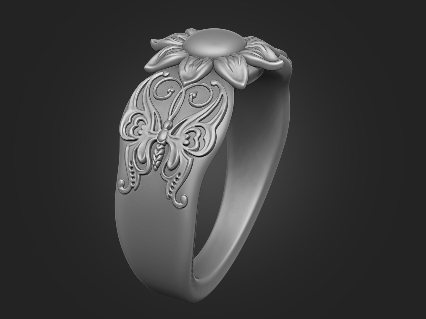 Free 3D Model Ring Butterfly - TurboSquid 1215384