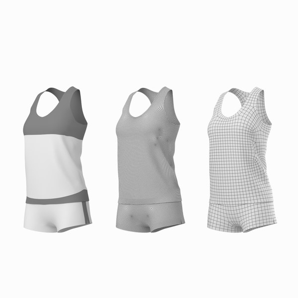 Tank Top 3D Models for Download | TurboSquid
