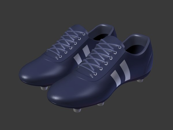 Football shoes 3D model - TurboSquid 1528030