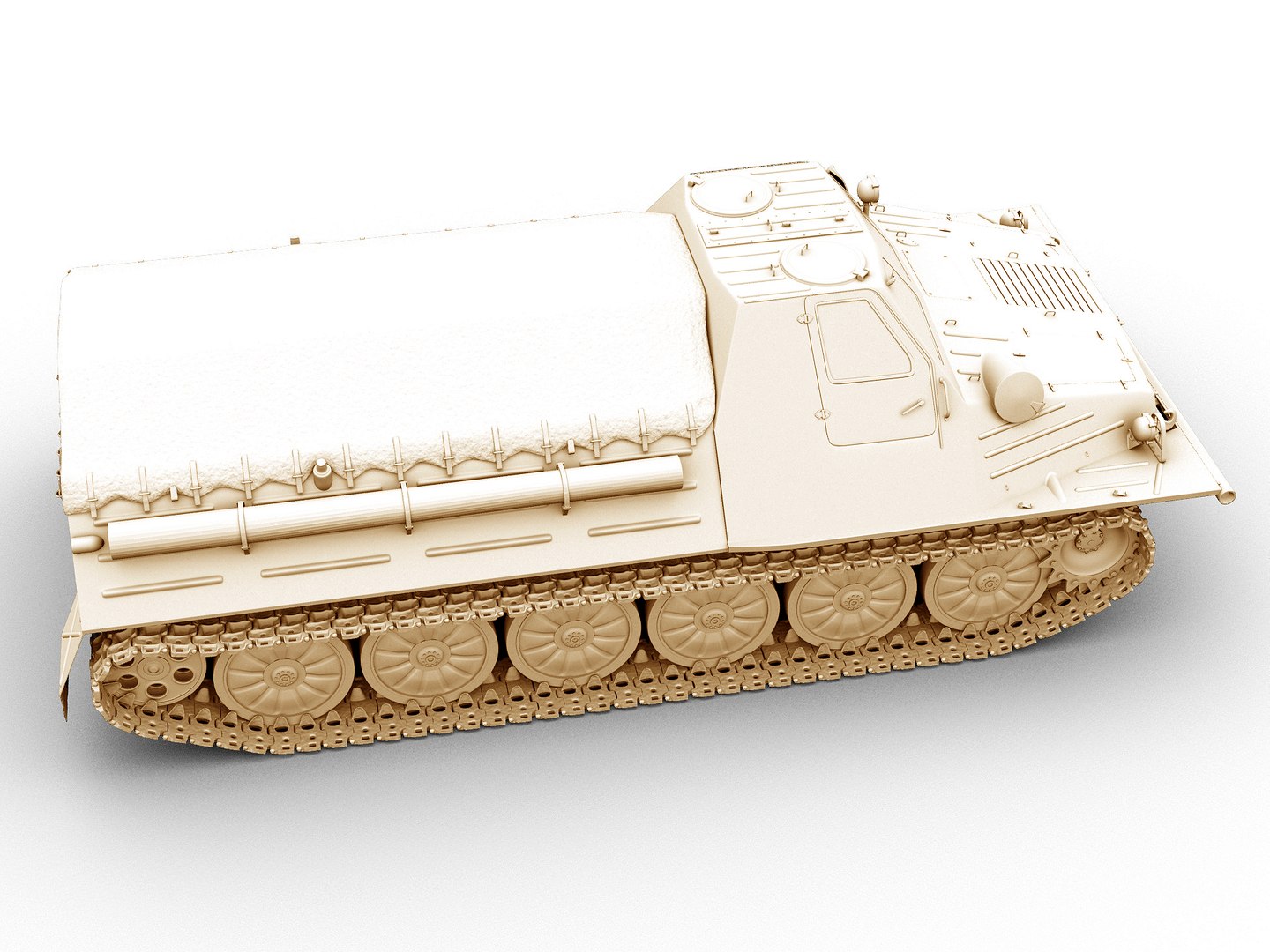 GT-T floating tracked carrier 3D - TurboSquid 2178586