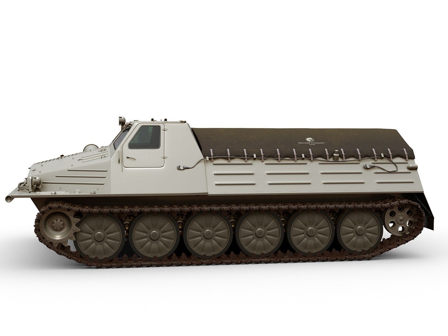 GT-T Floating Tracked Carrier 3D - TurboSquid 2178586