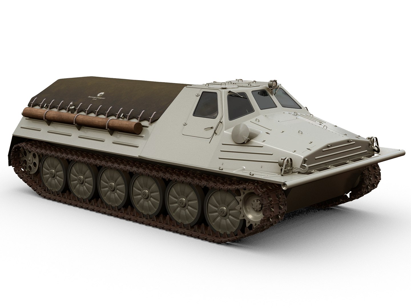 GT-T floating tracked carrier 3D - TurboSquid 2178586