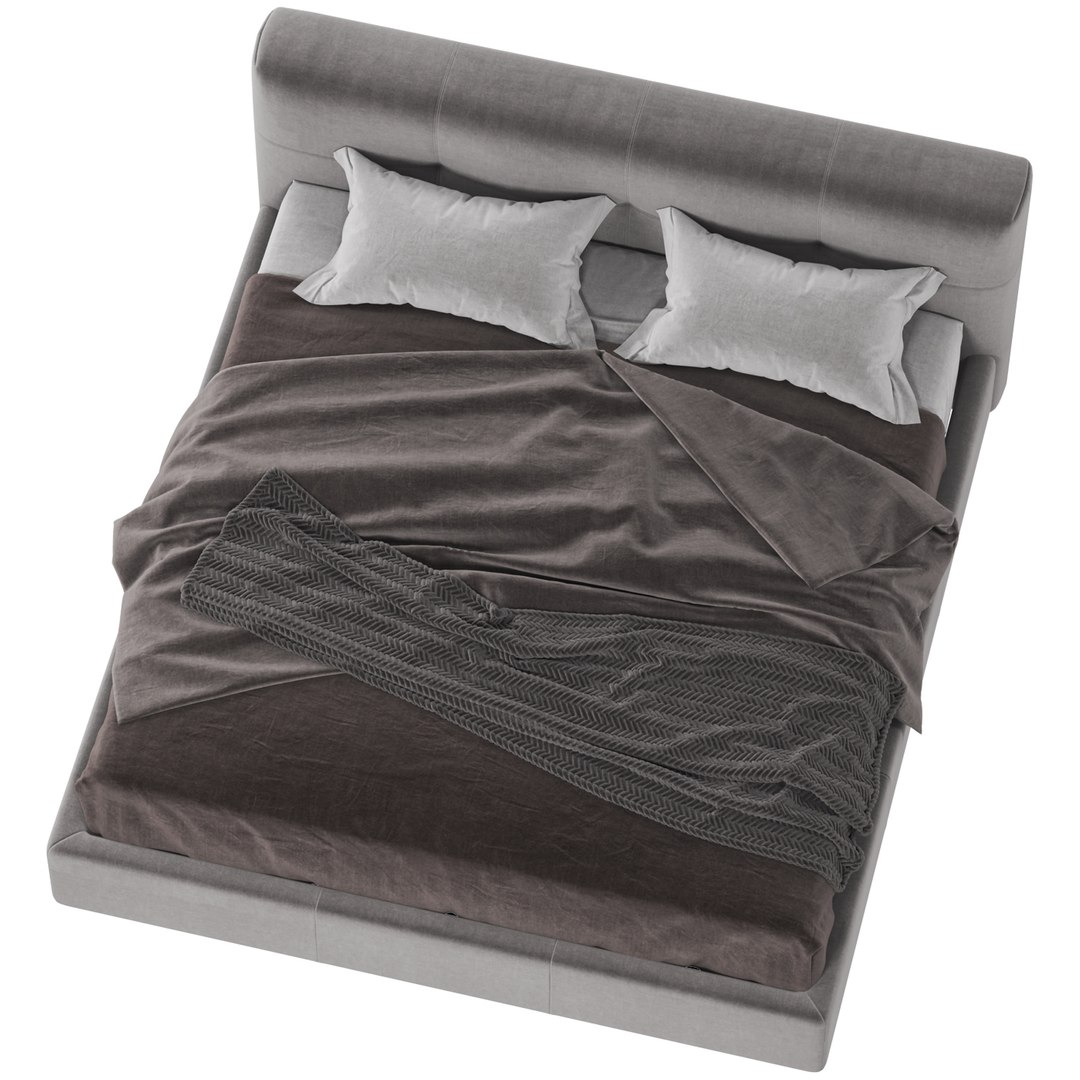 3D Bed Rolf Benz 50 - TurboSquid 1549814