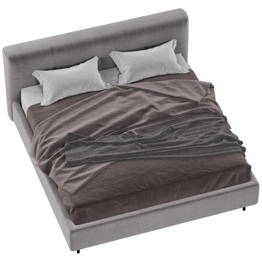 3D Bed Rolf Benz 50 - TurboSquid 1549814