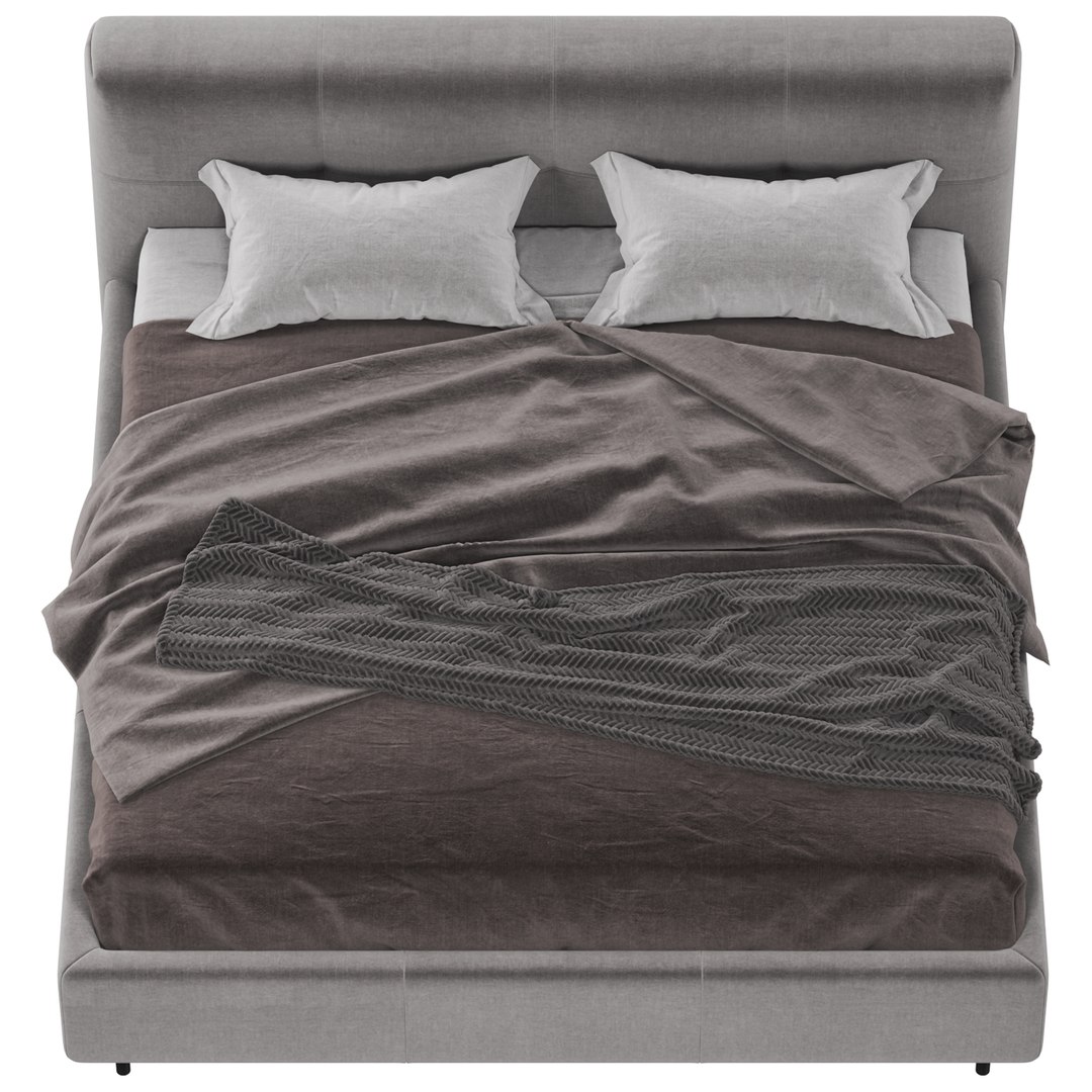 3D Bed Rolf Benz 50 - TurboSquid 1549814