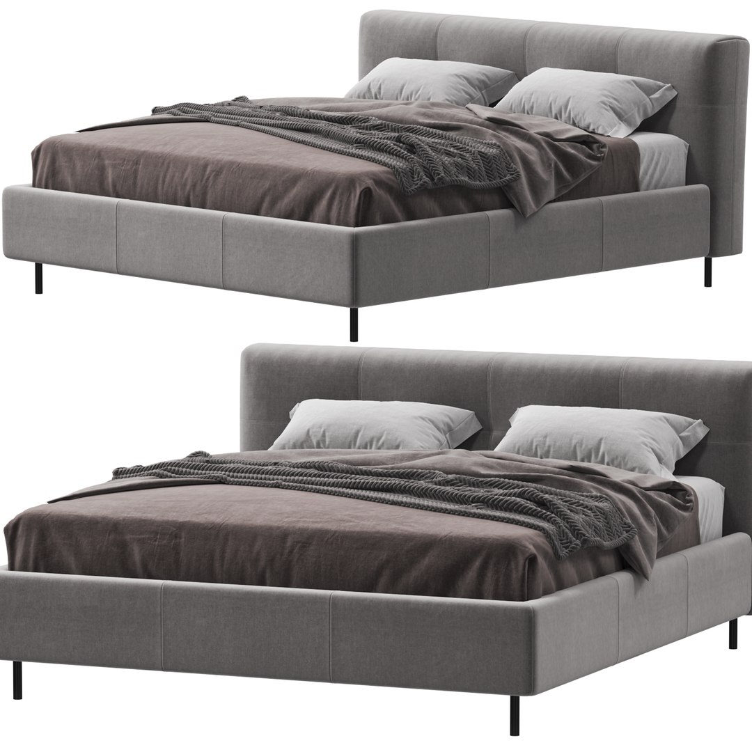 3D Bed Rolf Benz 50 - TurboSquid 1549814