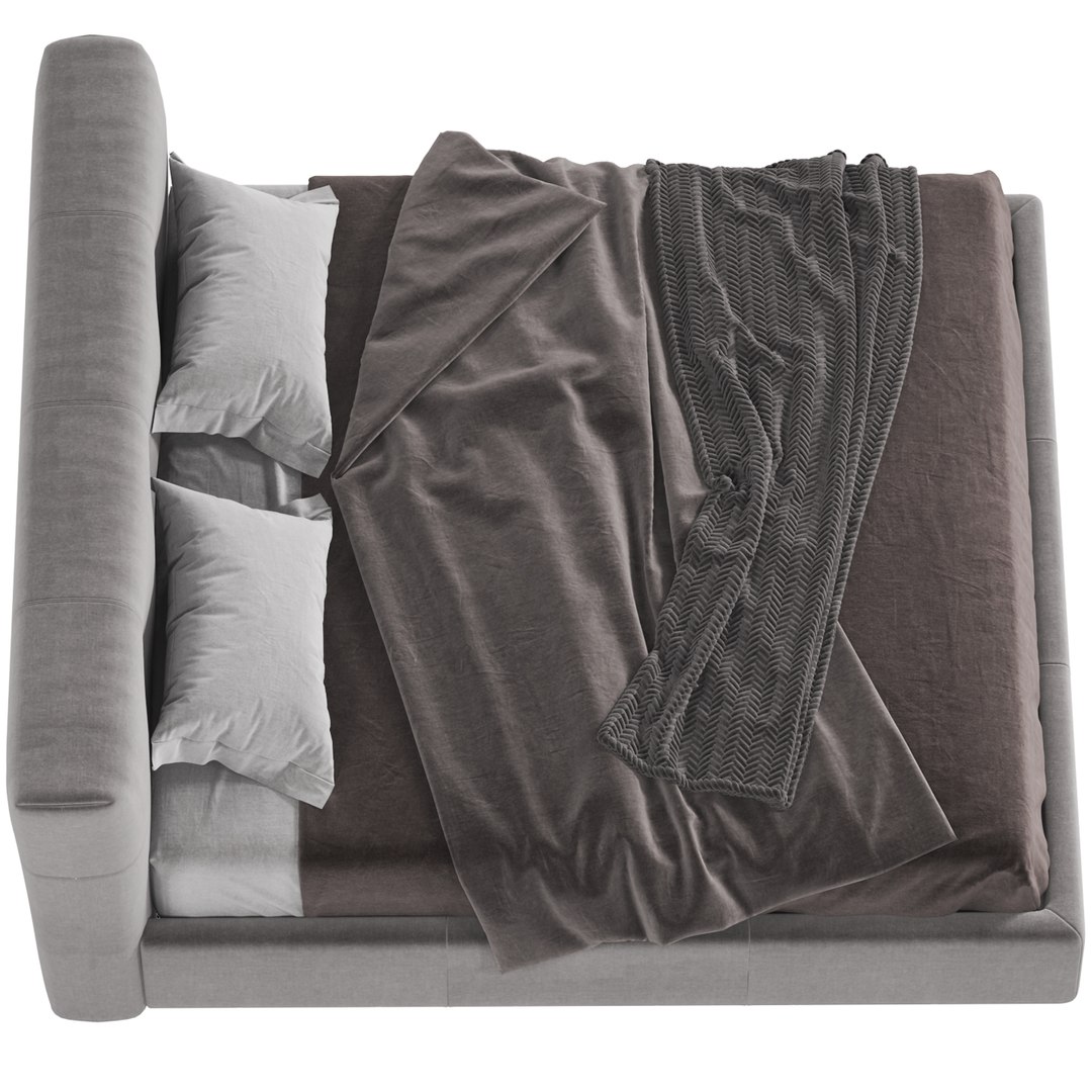 3D Bed Rolf Benz 50 - TurboSquid 1549814