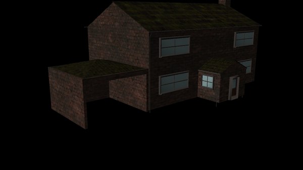 3d model of house architectural