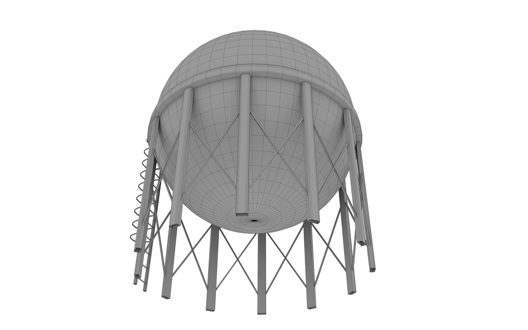 Industrial Oil Tank Model - TurboSquid 1759895