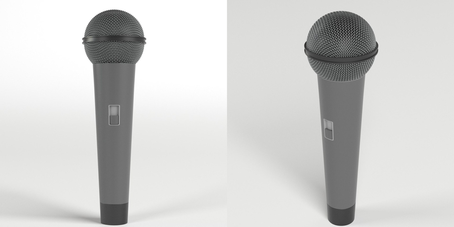 3D Traditional Microphone Model - TurboSquid 1343003