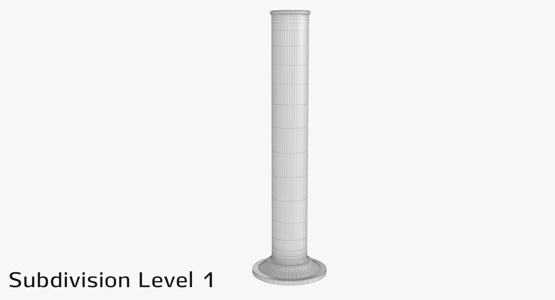 3D graduated cylinder liquid model - TurboSquid 1527875