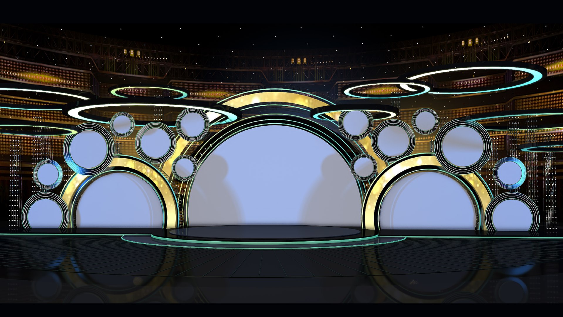 Stage 3D Model - TurboSquid 1724481